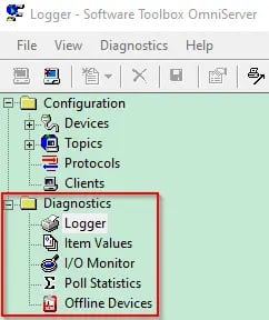 Exploring the Five OmniServer Diagnostics Tools